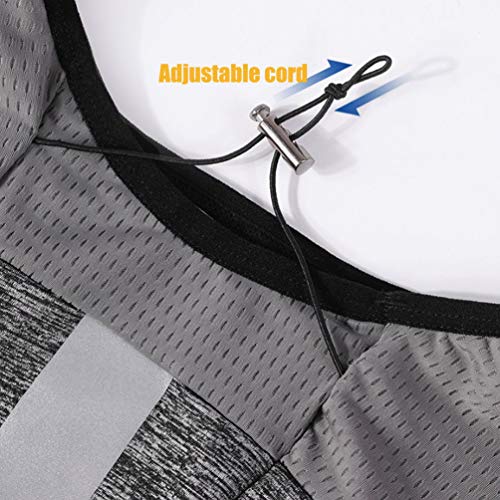 Novawo Reflective Neck Gaiters Adjustable Bandanas UV Protection Balaclavas Headwear Breathable Face Cover for Men Women