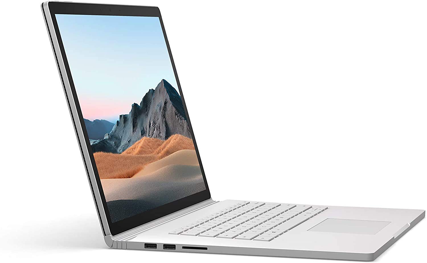 Microsoft SKR-00001 2 in 1 Notebook - Surface Book 3 13.5" Touchscreen 3000 x 2000 Intel Core i5 (10th Gen) i5 1035G7 Quad (4 Core) 1.20 GHz 8 GB RAM 256 GB SSD Platinum (Renewed)