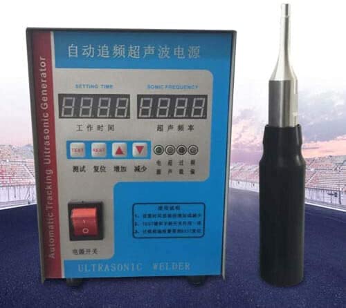 YIYIBYUS Ultrasonic Plastic Spot Welder,110V 28kHz High Frequency Portable Ultrasonic Plastic Welder Plastic Spot Welder