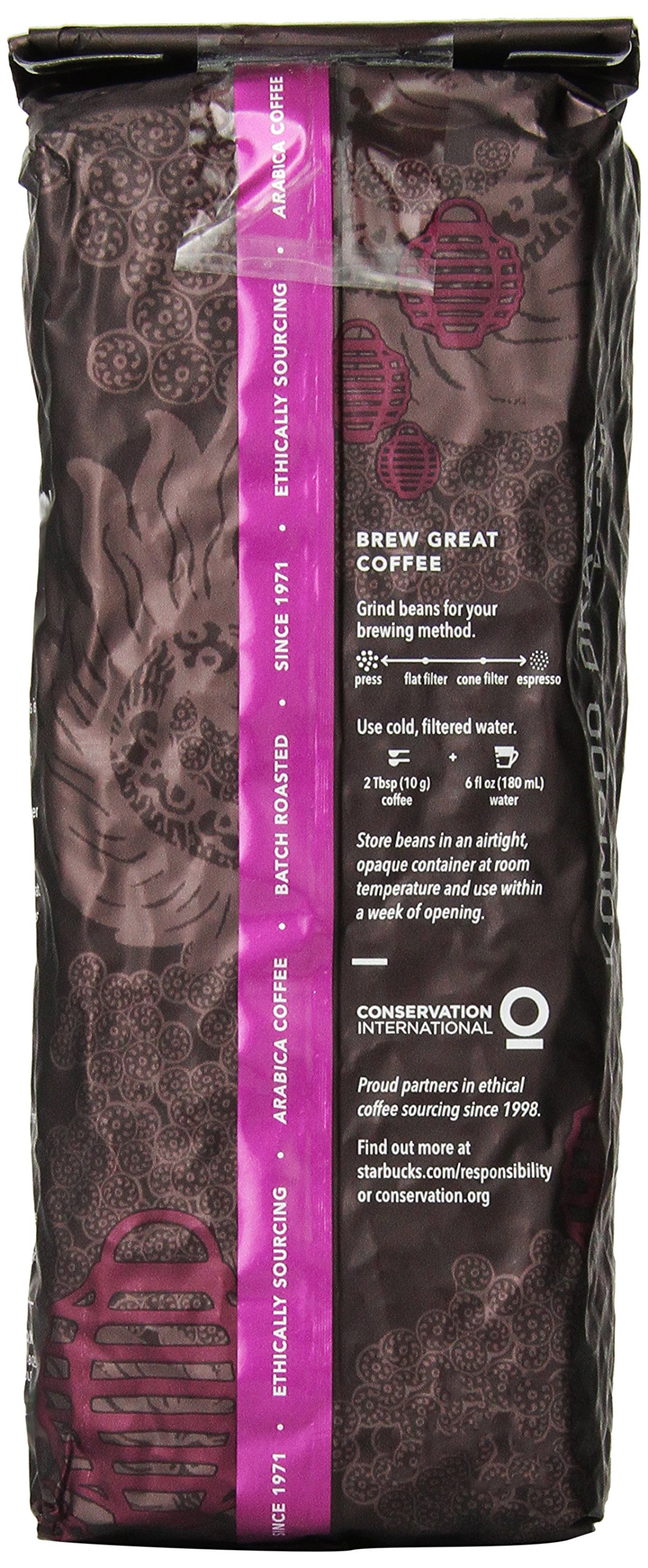 Starbucks Komodo Dragon BlendĀ®, Whole Bean Coffee (1lb)