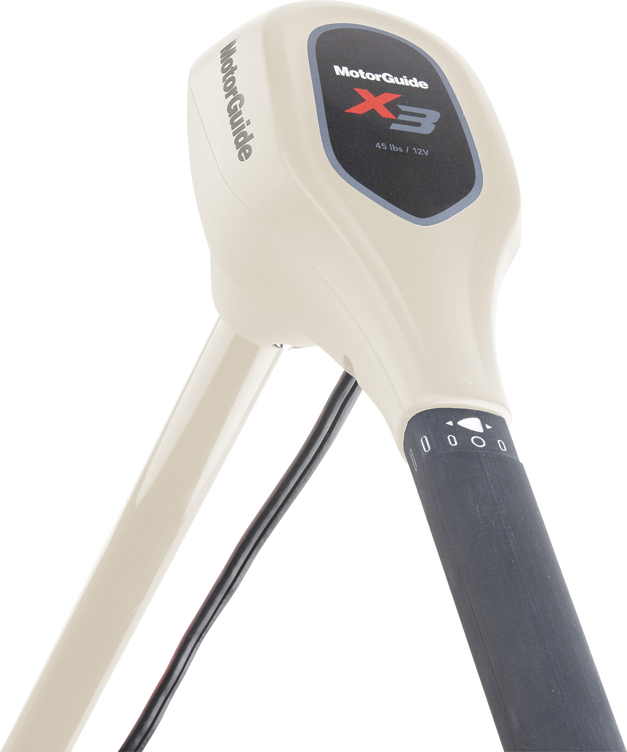 MotorGuide 941300020 X3 Saltwater Bow Mount Trolling Motor - Hand-Operated - 50-Inch Shaft, 70-Pound Peak Thrust