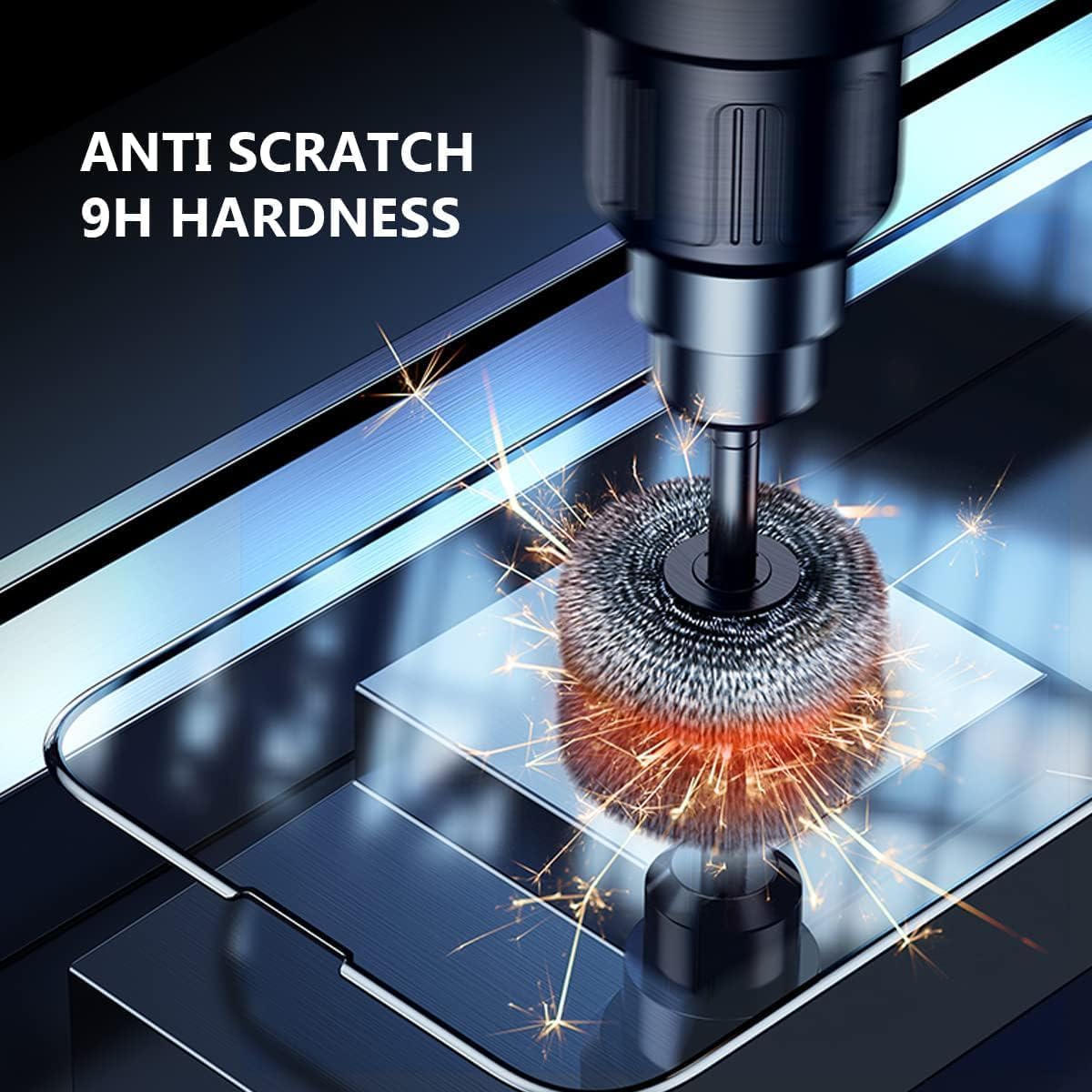 MOCOLL Anti Blue Light Screen Protector Compatible for iPhone 14 Plus/13 Pro Max 6.7 inch Tempered Glass Ultra HD Full Screen Film 9H Hardness Anti-scratch Bubble-free