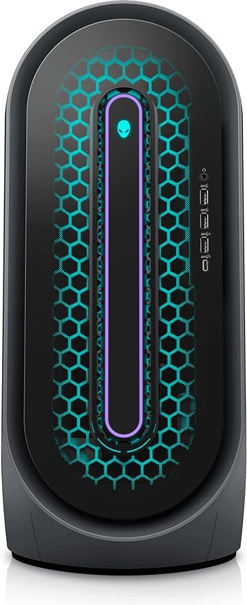 NEWDell Alien.Ware Aurora R15 Gaming Desktop 13th Gen Intel i9 13900KF 24-Core 64GB RAM GeForce RTX 4090 Wi-Fi 6 Win11 1350W PSU Liquid Cooling 【Clear Side Panel 】 (Black Clear Side Panel, 2TB SSD)