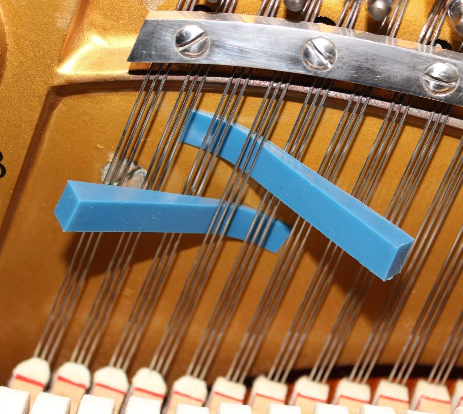 MiriamSong Professional Piano Tuning Kit - The Best Tuner Set Including Universal Star Head Hammer, Mute tools, Felt Temperament Strip and Case