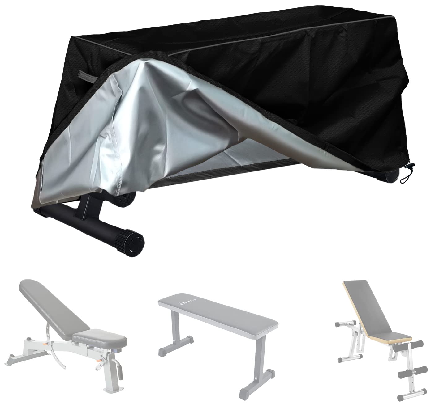 MBOOM Protect Your Fitness Equipment with Our Gym Exercise Equipment Cover,44x50x16x21 inch