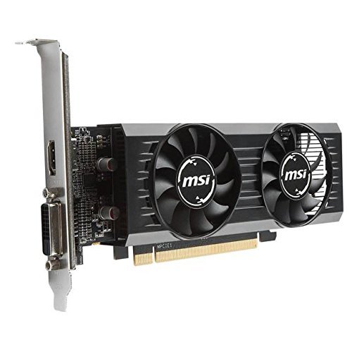 MSI Gaming Radeon RX 550 128-bit 2GB GDRR5 DirectX 12 VR Ready Graphcis Card (RX 550 2GT LP OC) (Renewed)