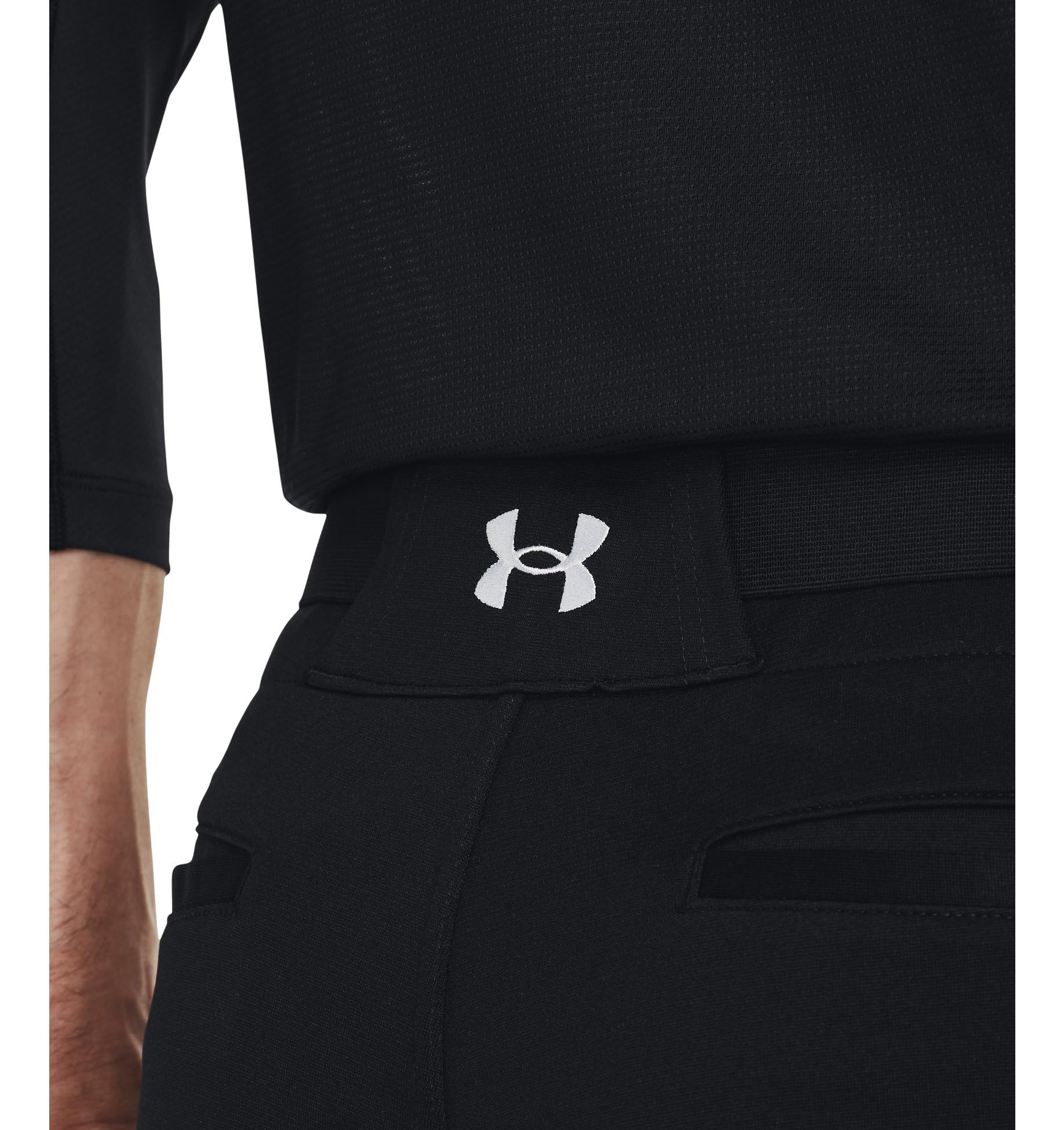 Under Armour Men's UA Vanish Pro Baseball Pants - 1367352-001 - Black/White - XXL