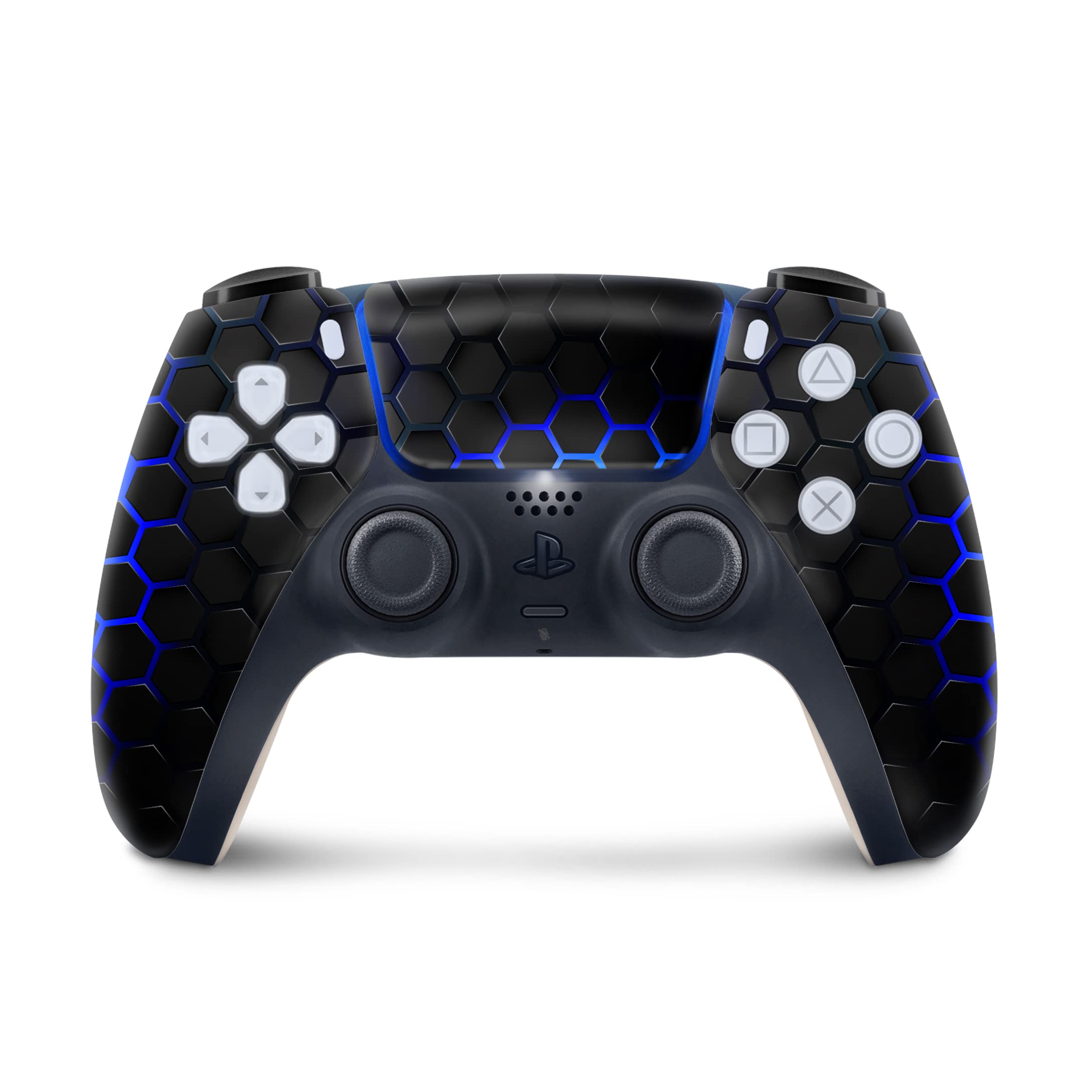 TACKY DESIGN PS5 Skin Geometric Skin for PlayStation 5 Skin Console and 2 Controller Skin, PS5 Cover Vinyl 3M Decal Stickers Full wrap Cover (Disk Edition)
