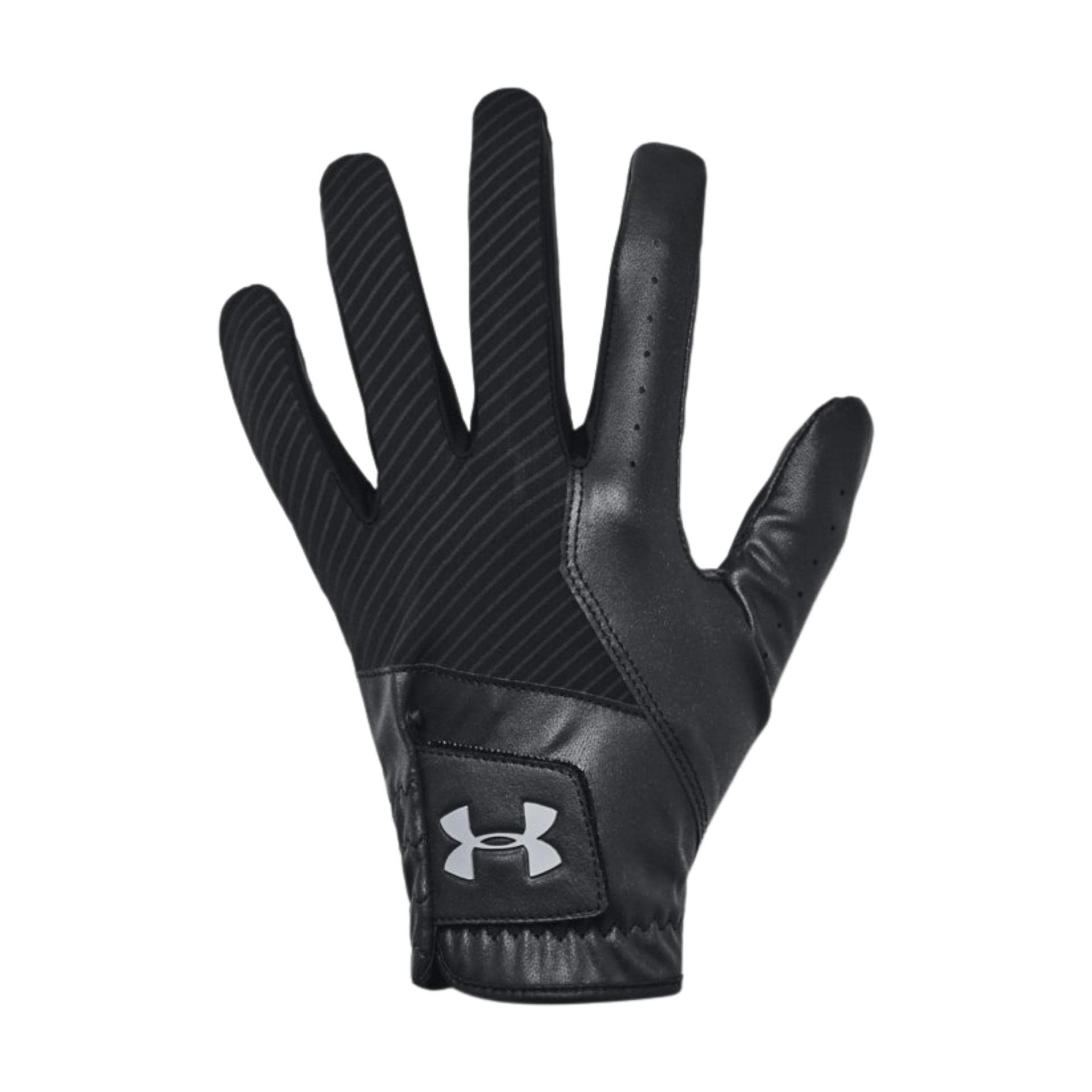 Under Armour UA Medal Golf Glove - 1349705-002 - Black/Black/Steel - LLC