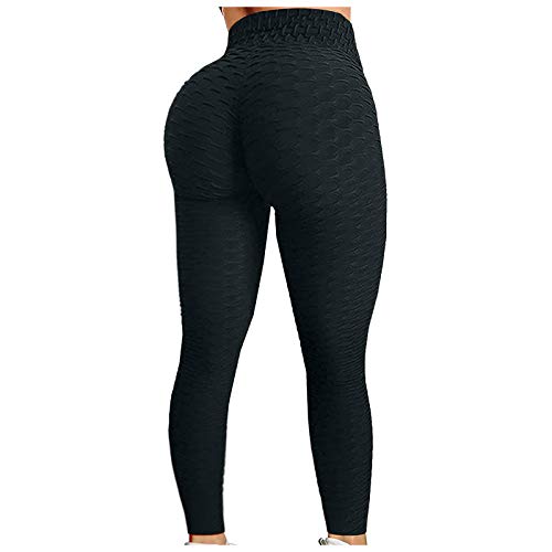 ZSDVBZS Butt Scrunch Leggings Women Booty Workout Yoga Pants High Waist Butt Lifting Tummy Control Compression Sport Tights