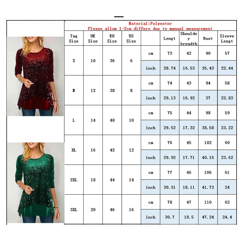Women's Spring and Summer Solid Color Sequin Round Neck Splicing Loose Casual T Shirt Oversized Shirts for Women Grey