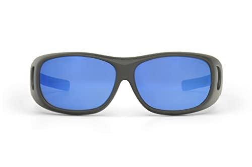 VetroSafe® Guardian OTG Glassblowing Safety Glasses Shade 3 (Didymium-Alternative Polycarbonate Lens) for Lampworking, Flameworking, Glassblowing