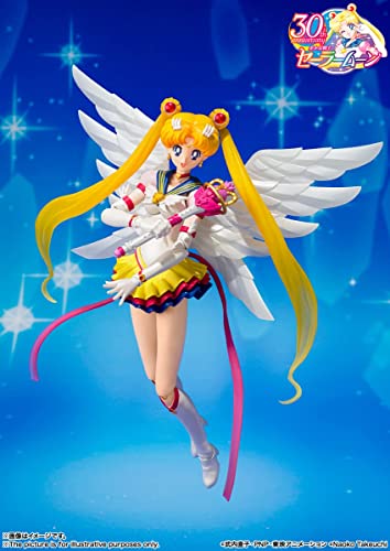 TAMASHII NATIONS - Pretty Guardian Sailor Moon Sailor Stars - Eternal Sailor Moon, Bandai Spirits S.H.Figuarts Action Figure