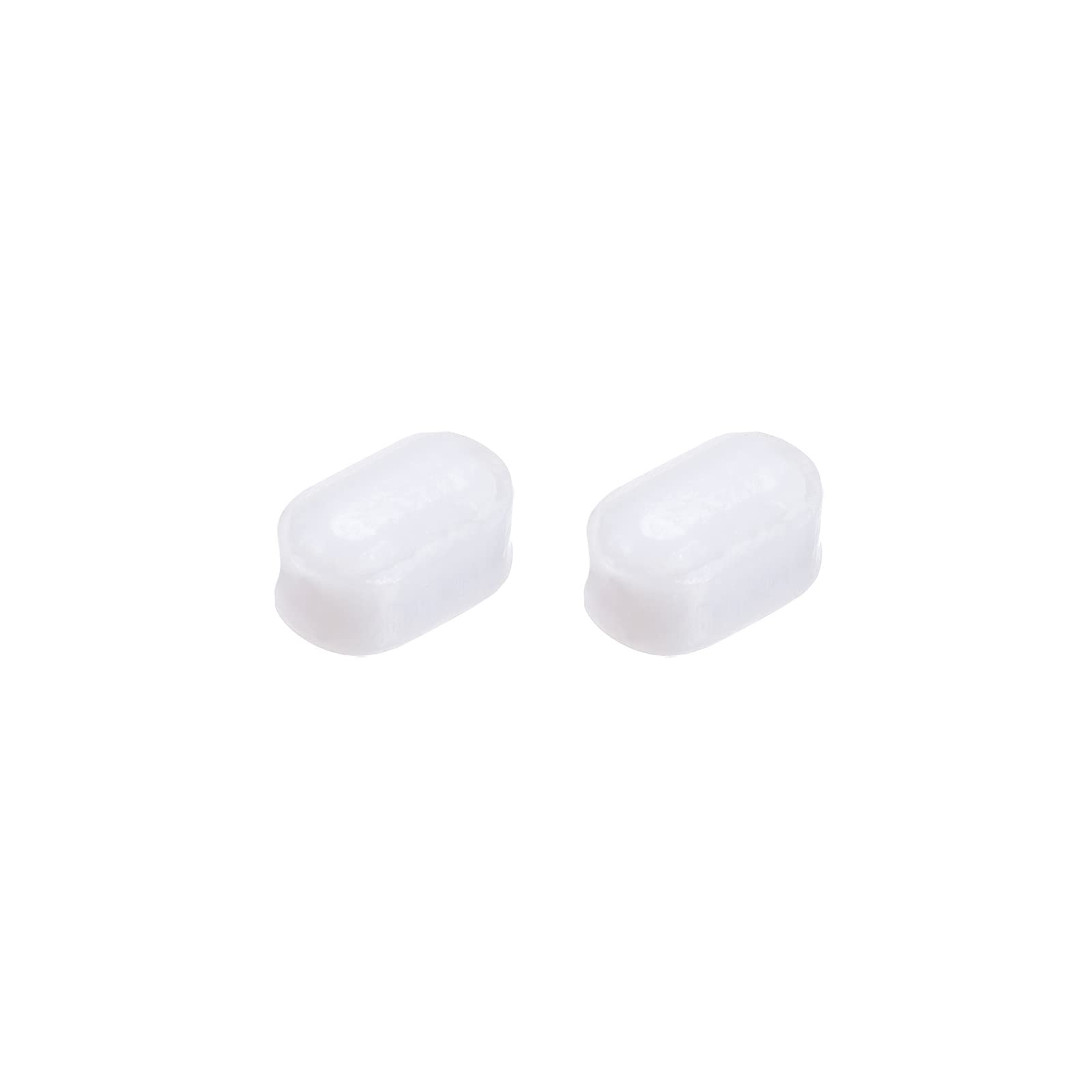 YOKIVE 2 Pcs Magnetic Stir Bar, PTFE Coated Cylinder Type Stirrer | Great for Lab Liquid Solution Stirring Mixing Spinning(White, 0.98 x 0.28-Inch)