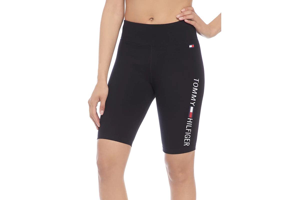 Tommy Hilfiger Sport Womens Sport Bike Short,Rich Red,M
