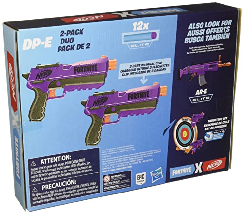 NERF Fortnite DP-E Dart Blaster 2 Pack