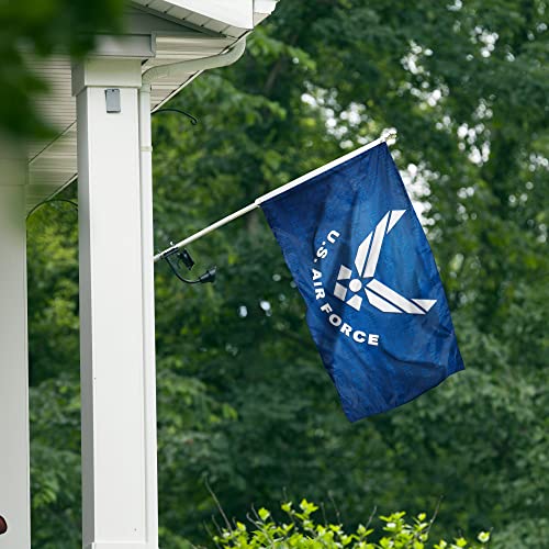 XIFAN Premium Double Sided Flag for US Air Force USAF 3x5 FT - Heavy Duty 3ply Polyester Durable Vibrant Print Double Stitched - Military Indoor Outdoor Banner
