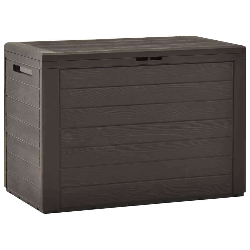 WIFESE Deck Box 50.2 Gal Outdoor Storage Box Deck Boxes Outdoor Waterproof Pool Storage Deck Storage Box Patio Storage Box Outside Storage Box Waterproof Outdoor Cushion Storage Deck Storage Brown
