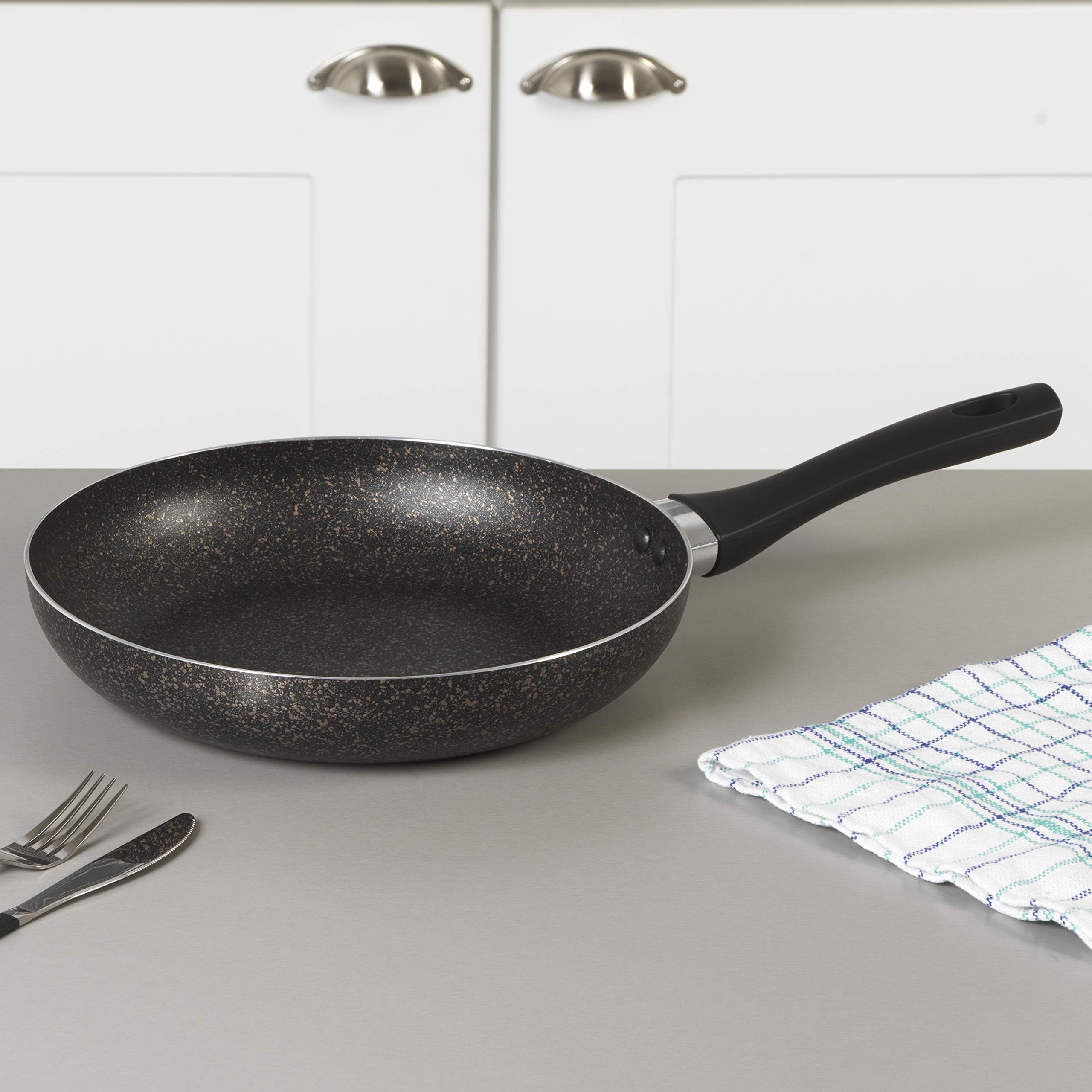 Russell Hobbs Crystaltech Non-Stick Frying Pan | 28 cm | Metal Utensil Safe | Bronze