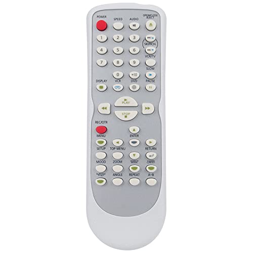 NB100 NB100UD Replacement Remote Control Applicable for Emerson DVD VCR Combo EWD2004 EWD2004OM EWD2204 CSDV840E Symphonic DVD CD Player CWF804