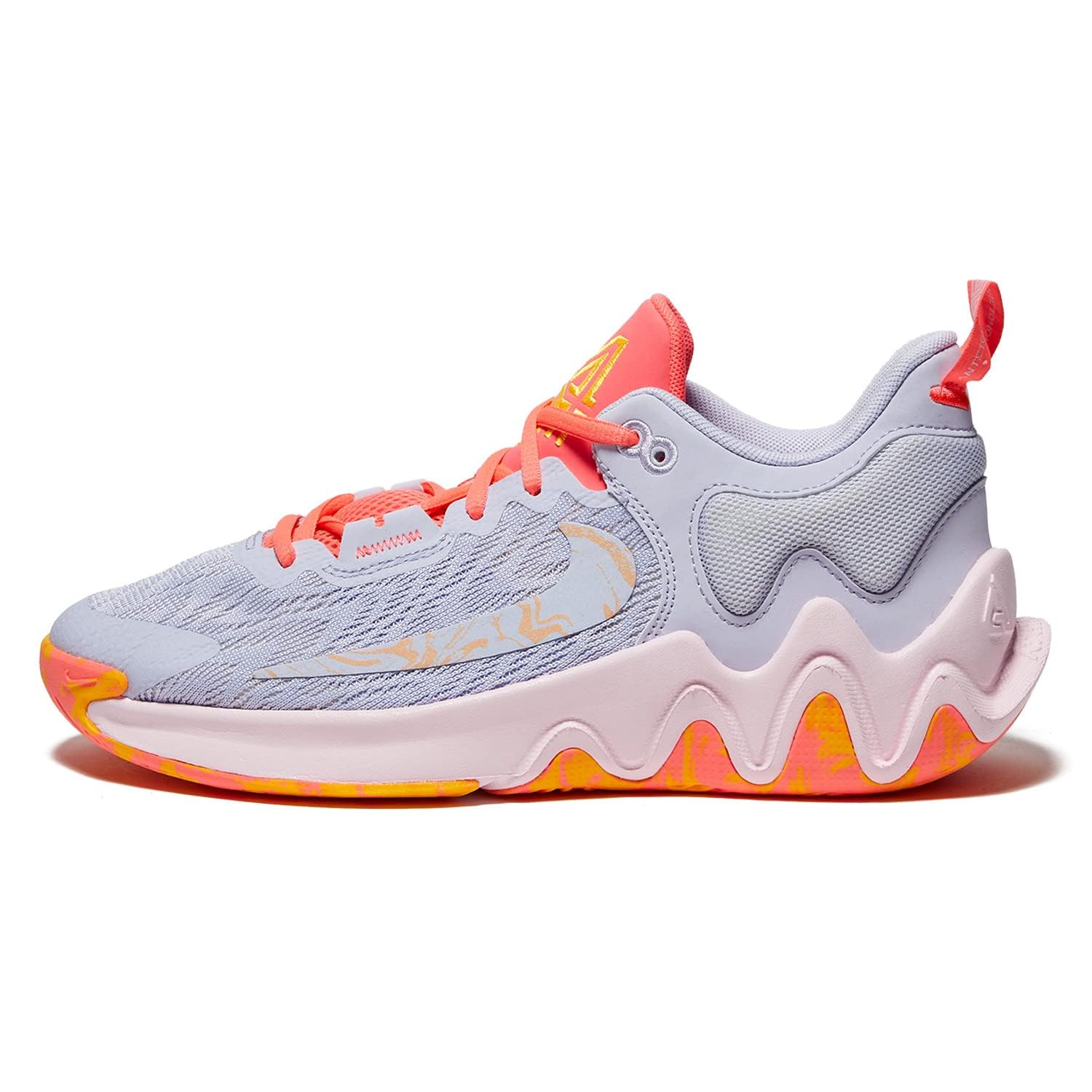 Nike Giannis Immortality 2 (Big Kid) Hot Punch/University Blue/Pink Foam 6 Big Kid M
