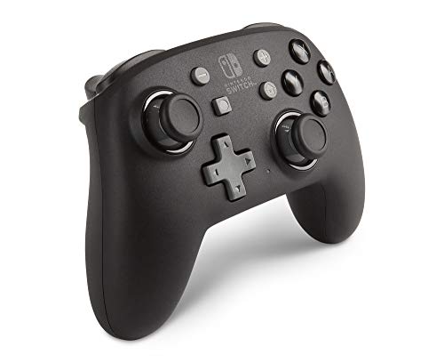 PowerA Nano Enhanced Wireless Controller for Nintendo Switch - Black, Works with Nintendo Switch Lite, Bluetooth Controller, Gamepad, Compact, Smaller, Rechargeable, Portable - Nintendo Switch