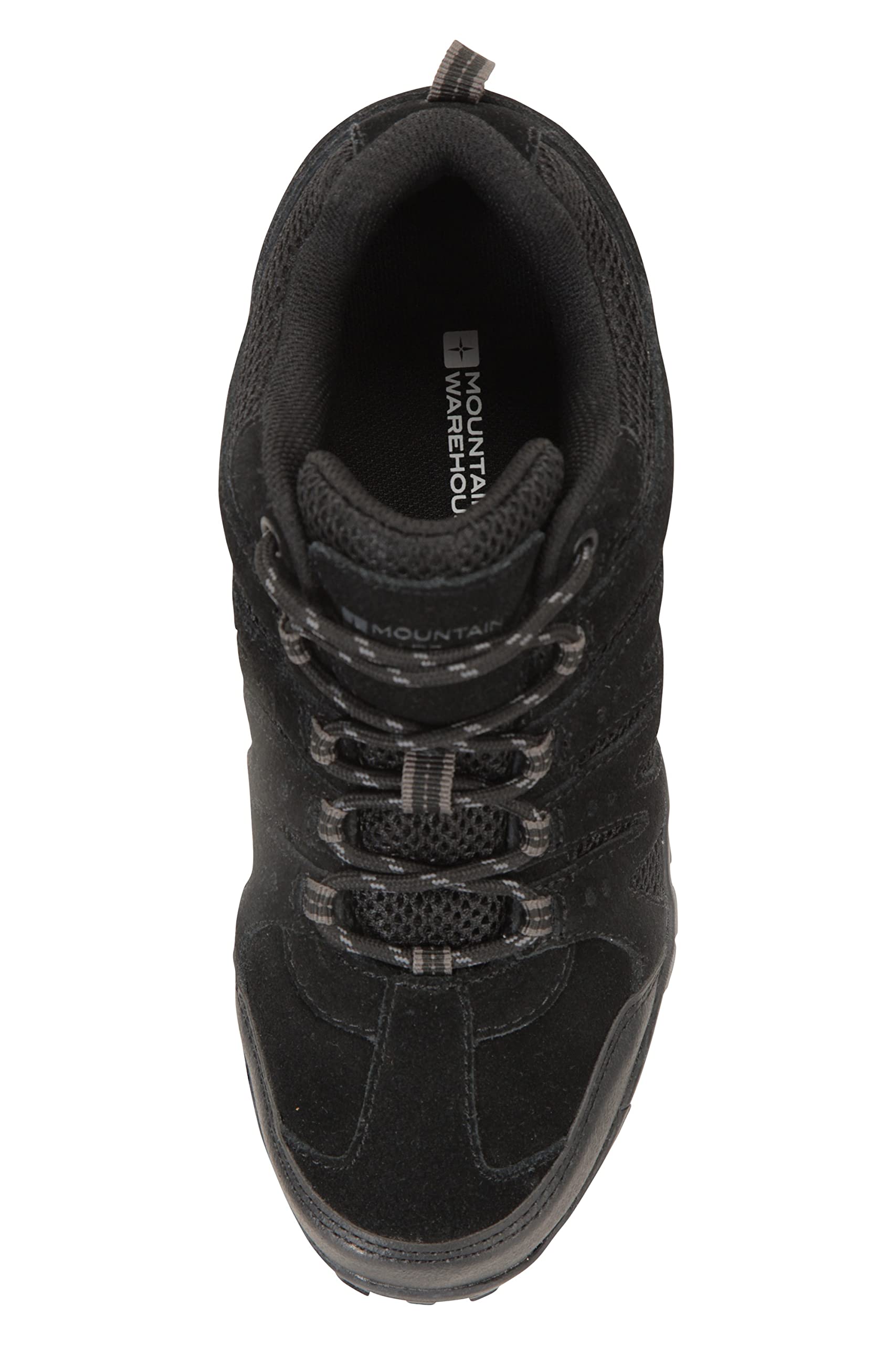 Mountain Warehouse Outdoor Womens Hiking Shoes Walking Sneakers Black Womens Shoe Size 7 US