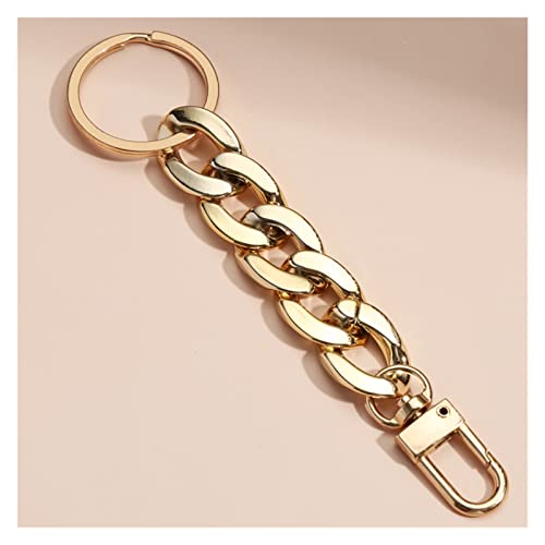 Unisex Keychain Acrylic Plastic Chain Keychain Keyring Ladies Handbag Pendant Accessories Friendship Gift (Color : E3824, Size : One Size)