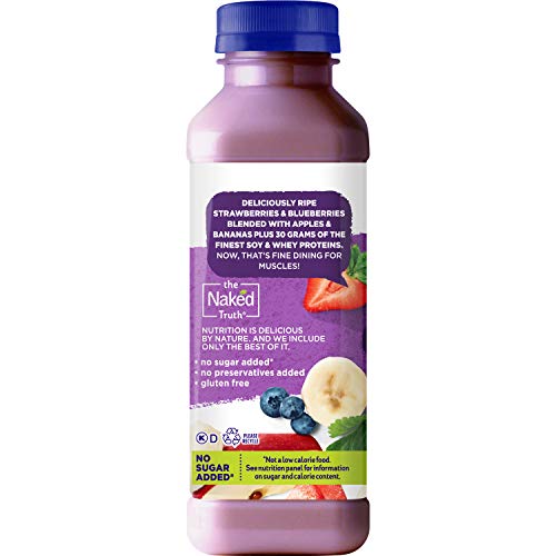 Naked Juice Double Berry Protein Zone, 15.2 oz