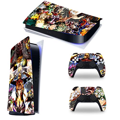 Playstation 5 Digital Edition Skin Set β Training Hero - HD Printing Vinyl Skin Cover Protective for PS5 Digital Edition Console and 2 PS5 Digital Edition Controller