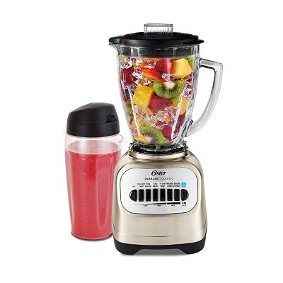 Oster Classic Series Blender with Travel Smoothie Cup - Chrome