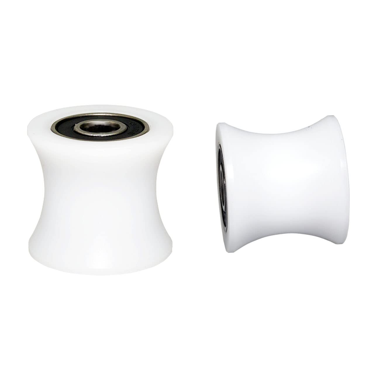Total Trainer Rollers/Wheels of 4 for Models DLX, DLX II, DLX III, Adv DLX, Pilates, Pilates Pro 2500, 3000, 4000,570, 2000 (White)