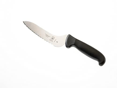 Mercer Culinary M18134BK Bread Knife, 6-Inch, Millennia Black