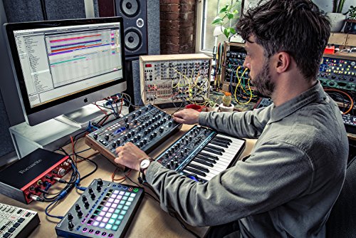 Novation Peak 8-Voice Desktop Polyphonic Synthesiser with 2 LFOs per voice, 16-slot modulation matrix, 3 analogue distortion points, and digital effects