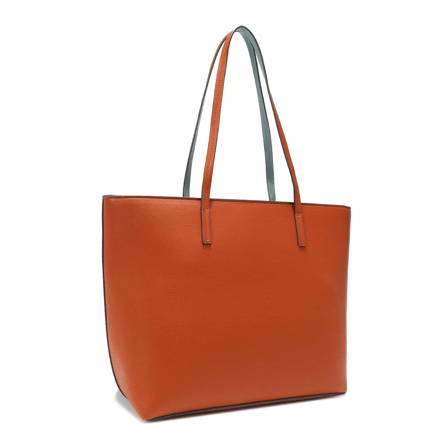Nicole Lee Nikky Large Shopper Bag, Vegan Leather Tote Fashion Print Handbag (AVENTURERAS)