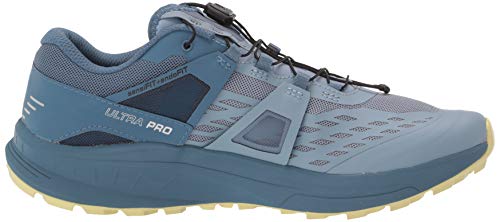 Salomon Ultra W/PRO Trail Running Shoes for Women, Ashley Blue/Copen Blue/Charlock, 8
