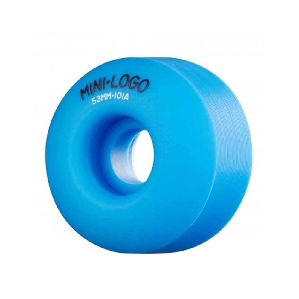 Mini Logo C-Cut 53mm 101a Blue Skateboard Wheels (Set Of 4)