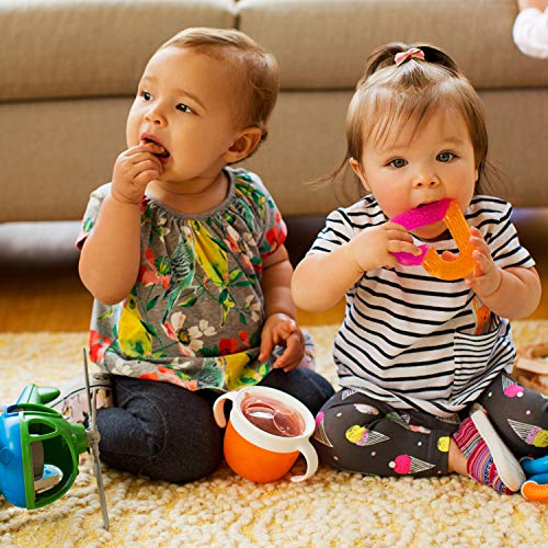 Munchkin® 2 Piece Snack Catcher®, Pink/Orange, 2 Count (Pack of 1)