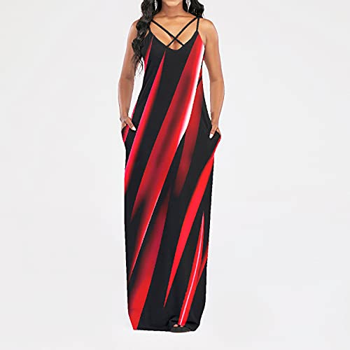 Womens Plaid Skirt Blue Grey Pleated Skirts for Women High Waisted Short Sleeve Printed Maxi Dress Soft Long Beach