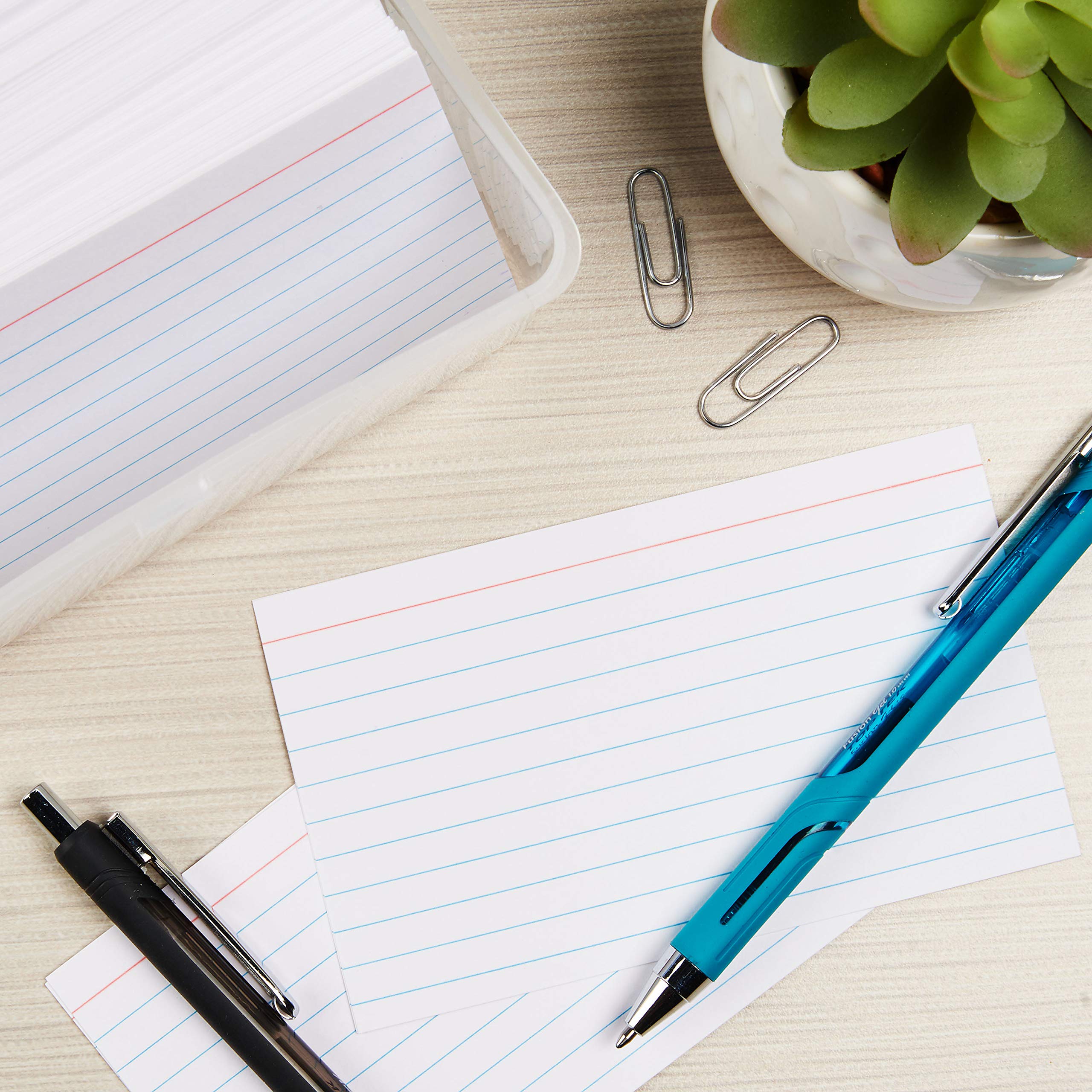 Pen + Gear Ruled Index Cards, 3" x 5", 100 Count