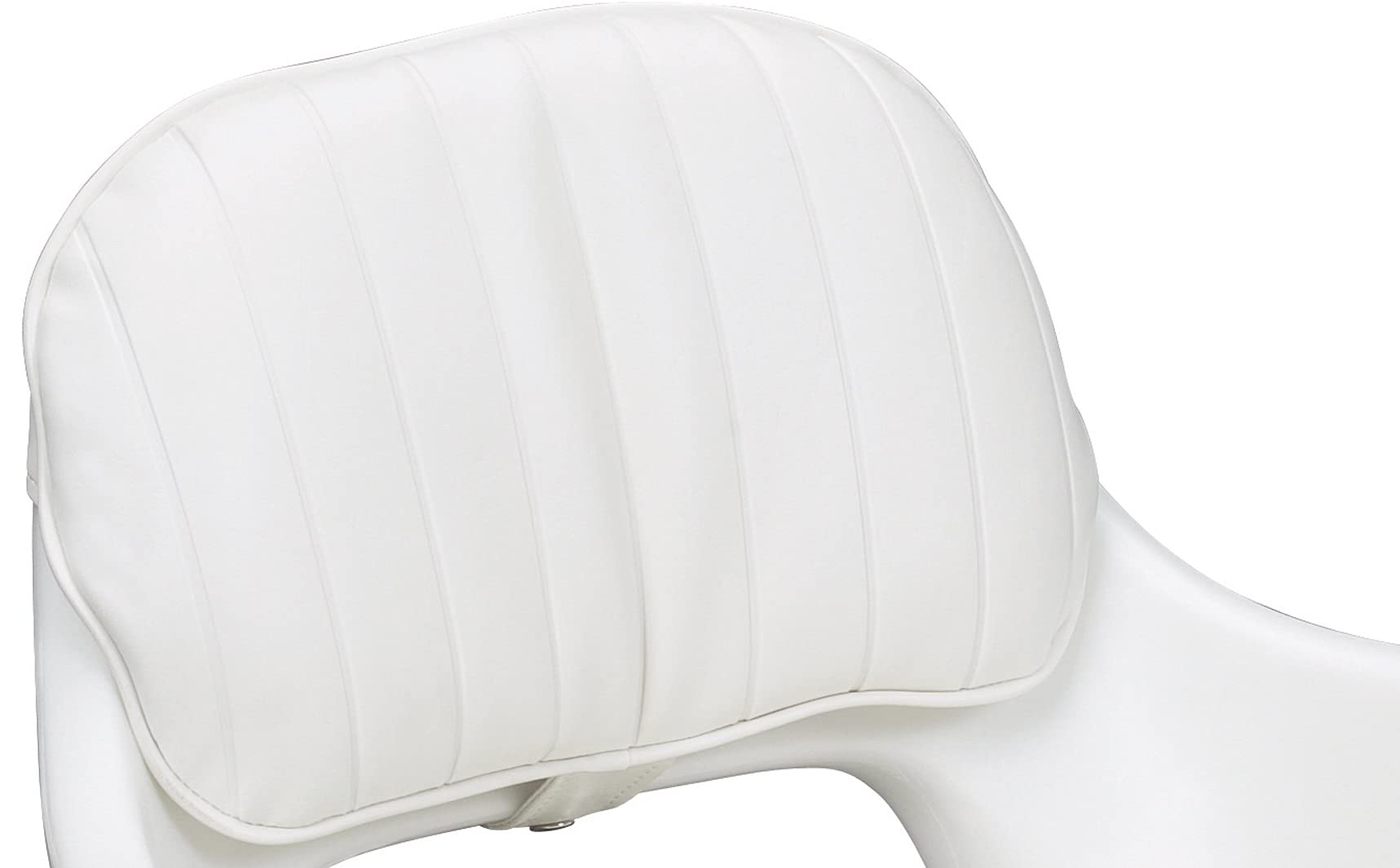Moeller Marine Moeller ST2000-HD, Boat Helm Seat and Cushion, Includes Mounting Plate , White , 24.5" x 20" x 16"