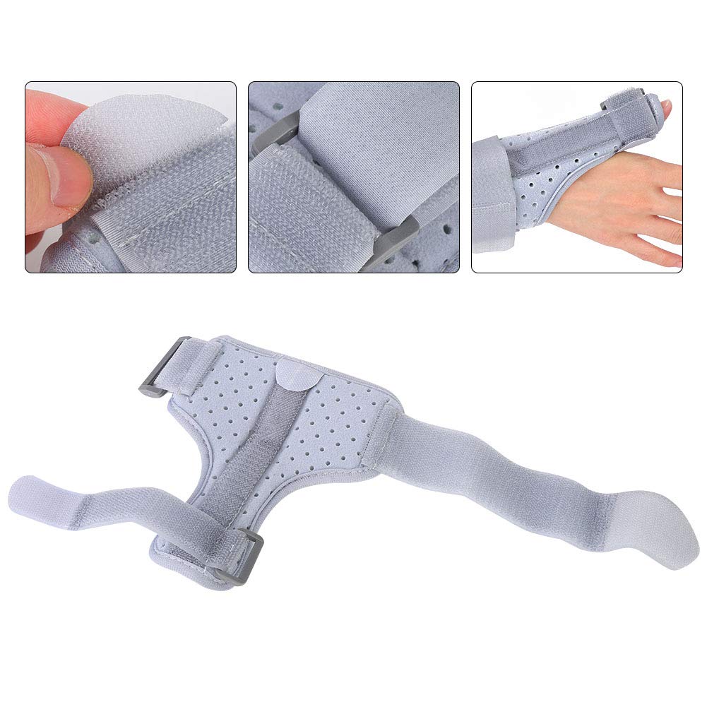 POCREATION Thumb Brace, Lightweight Thumb Stabilizer, Ergonomic Wrist Protector, Thumb Fix Brace for Tenosynovitis Relieve Thumb Pain Thumb