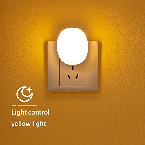 Nightlight,Light Control Switch Night Light, Modern SND Simple, 1W, 220V, 3000K, Suitable for Babies, Children, Children's Rooms, Corridors and Other Scenes. (1 Pack)
