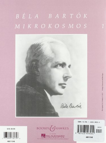 Mikrokosmos Volume 1 (Pink): Piano Solo