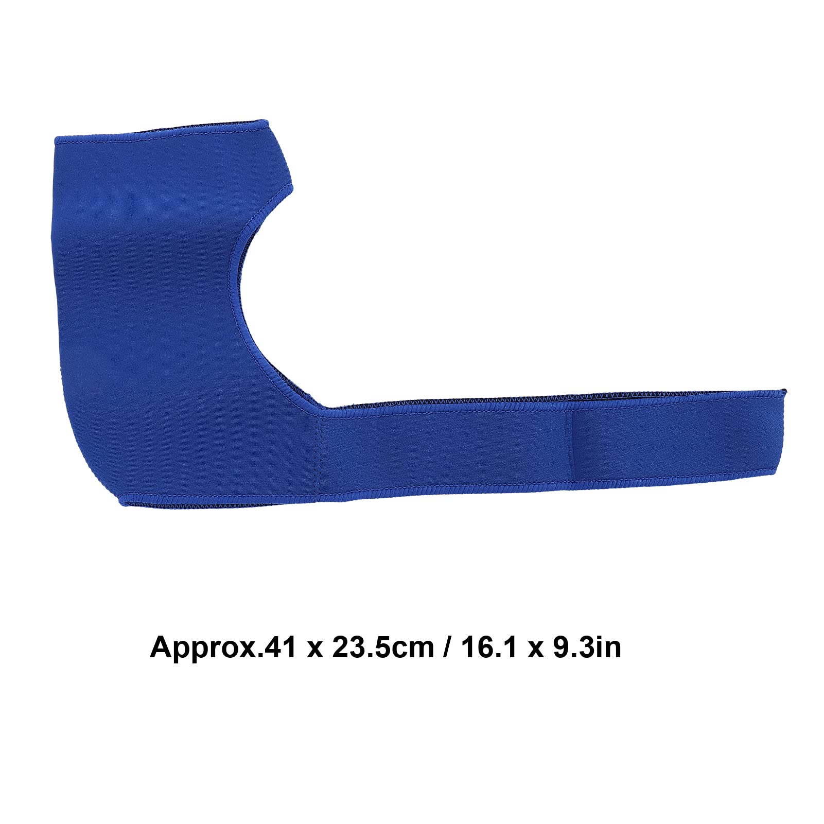 Shoulder Brace for Men and Women, Rubber Sponge Orthopedic Care Compression Sleeve for Torn Rotator Cuff, Dislocated AC Joint, and Other Injuries(Blue)