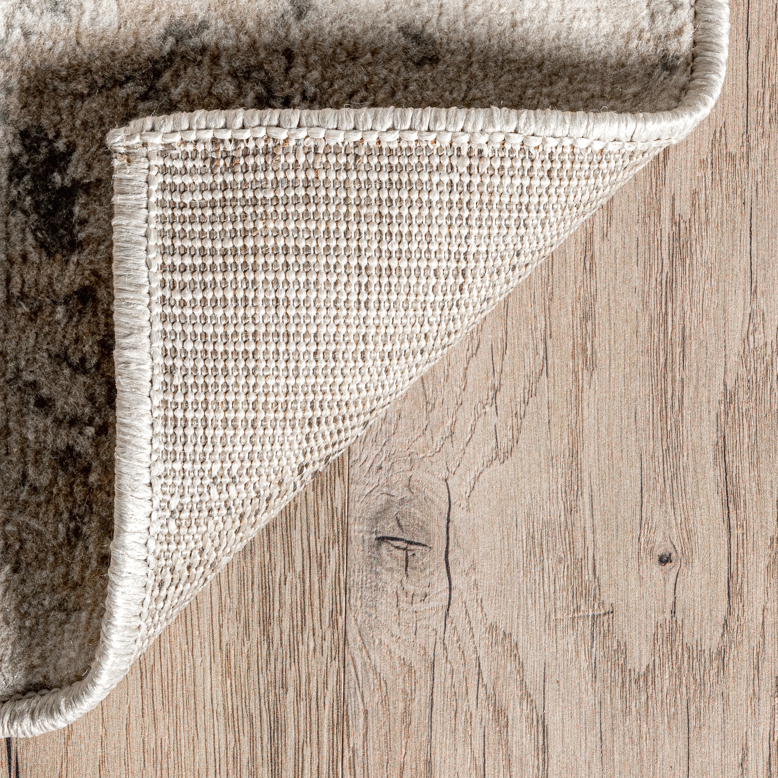 nuLOOM Freja Faded Floral Area Rug, 8x10, Beige