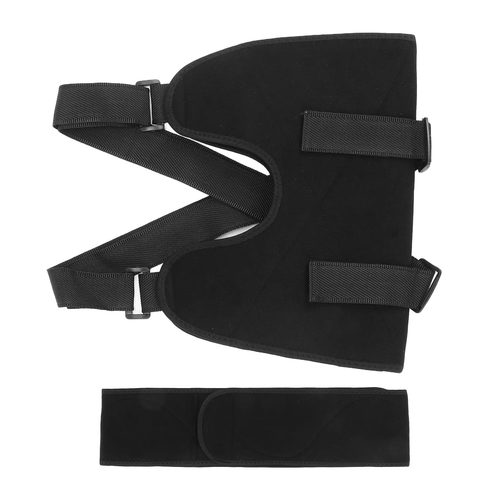 Shoulder Immobilizer Brace, Cross Back Arm Immobilizer Band Breathable Detachable Shock Absorbing Shoulder Pad Removable for Shoulder Injury
