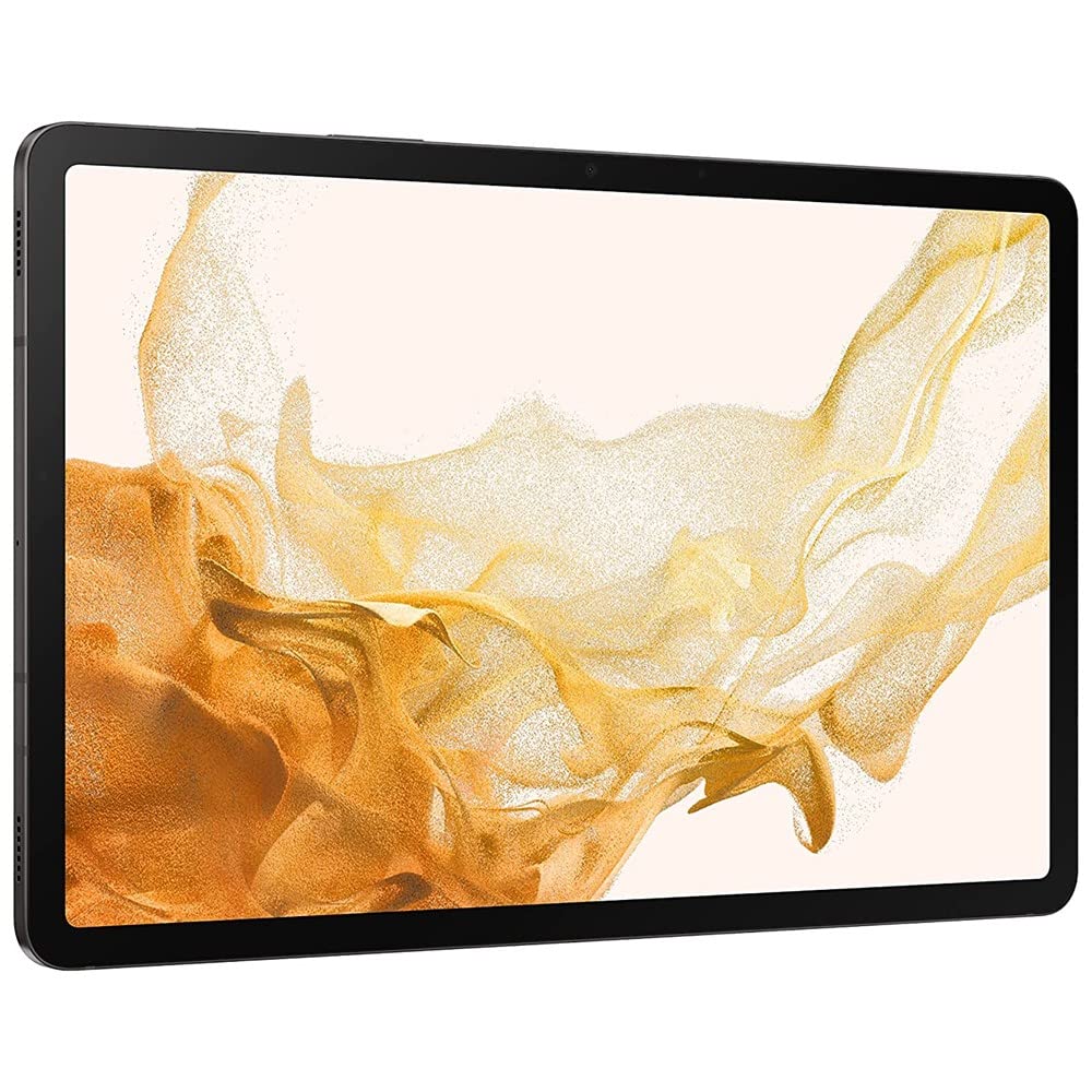 Samsung Galaxy Tab S8 Android Tablet, 11” LCD Screen, 128GB Storage, DeX Productivity, Qualcomm Snapdragon, S Pen Included, All-Day Battery Ultra Wide Camera, Graphite (Renewed)