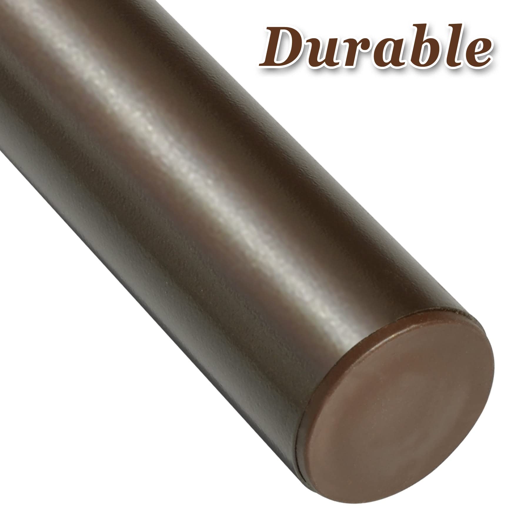 YardGrow Replacement Umbrella Lower Pole for Patio Umbrella, with Bullet Buckle (45.6''L, with bullet buckle) (Brown-45.6''L, with bullet buckle)