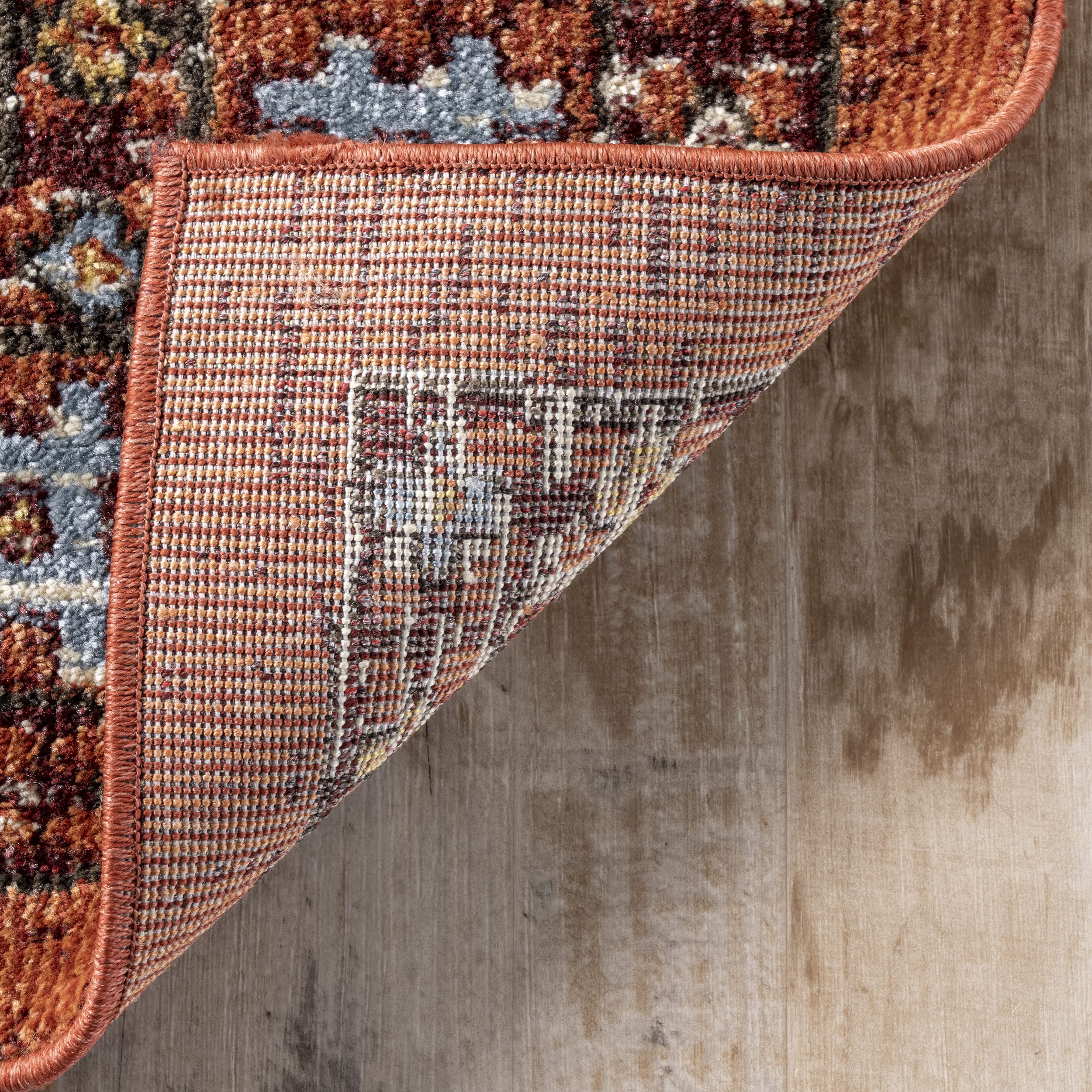 nuLOOM Transitional Tribal Wilma Area Rug, 8x10, Orange